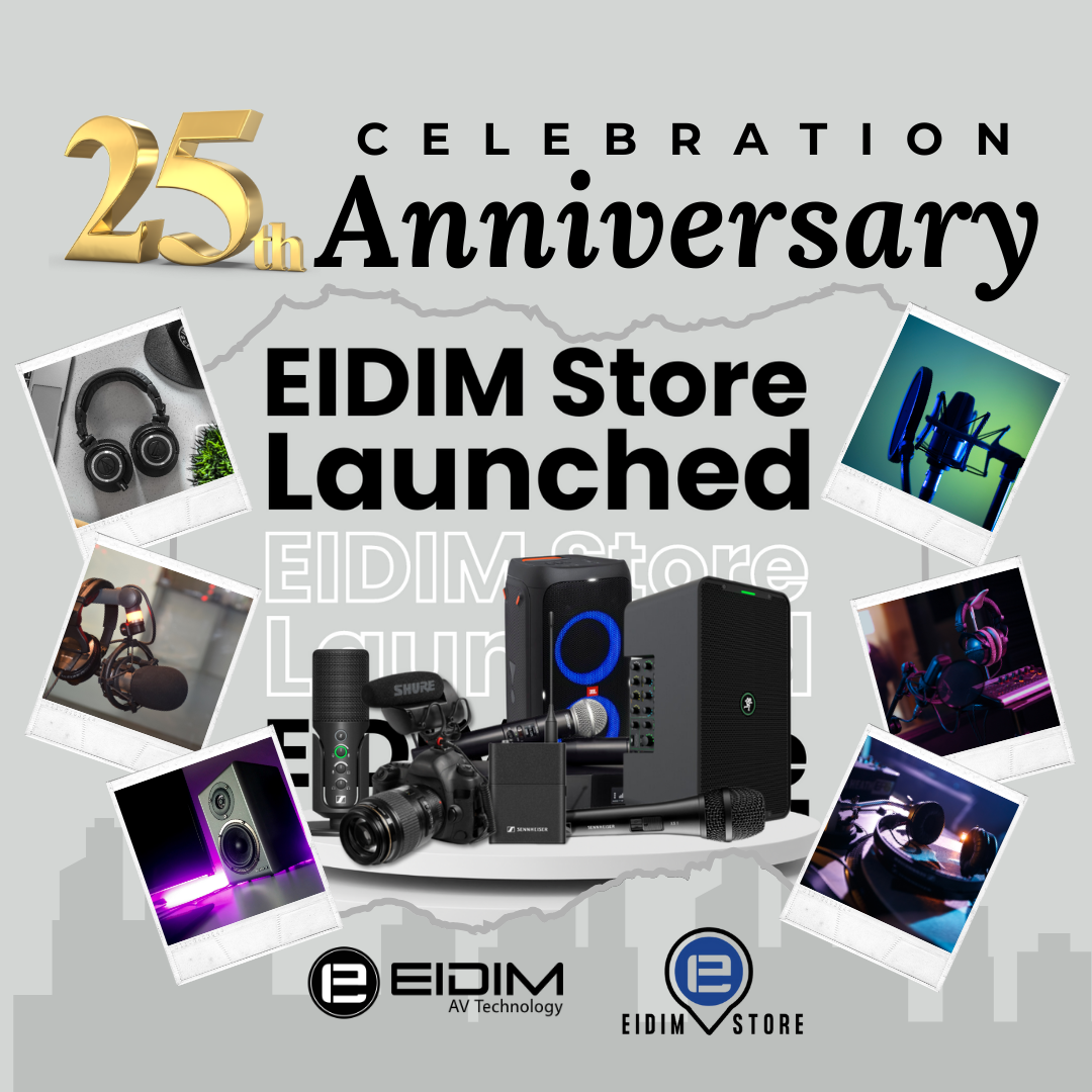 EIDIM 25th Anniversary: 25 Years of AV Excellence